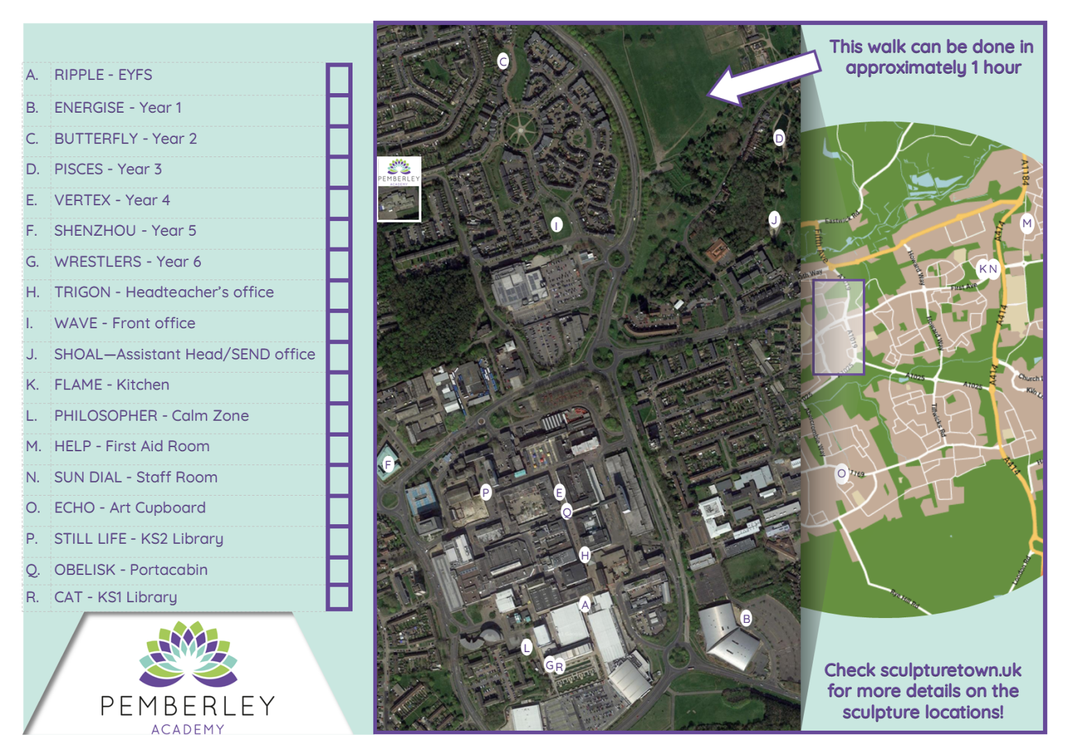 Sculpture Trail – Pemberley Academy Primary School